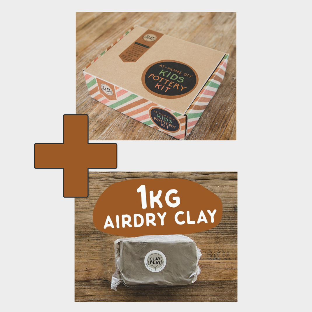 At-Home Clay Pottery Kits for Beginners & Families | Clay Play NZ ...